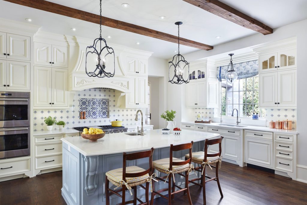 Elegant Stone House in Minnesota with French Country Character