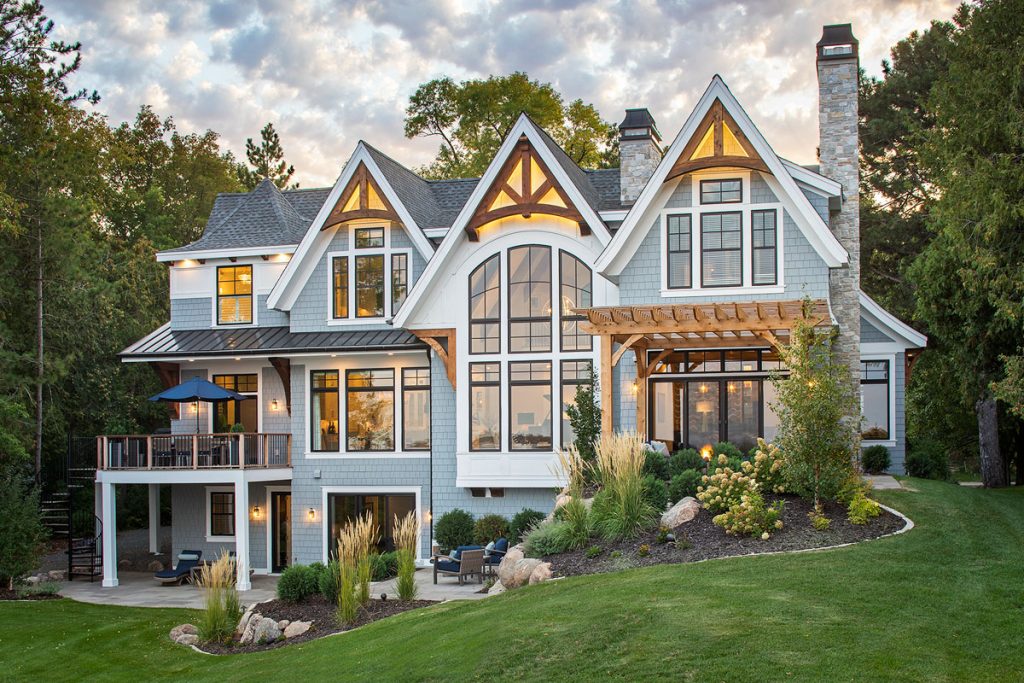 Elegant Cottage Style Luxury Home on Lake Minnetonka