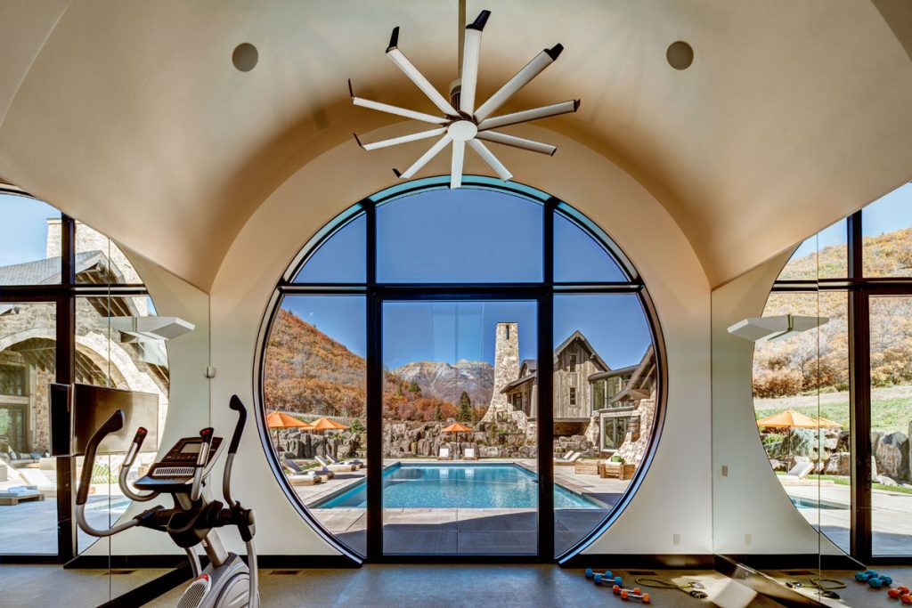 Magnificent Rustic Mountain Estate with Innovative Design