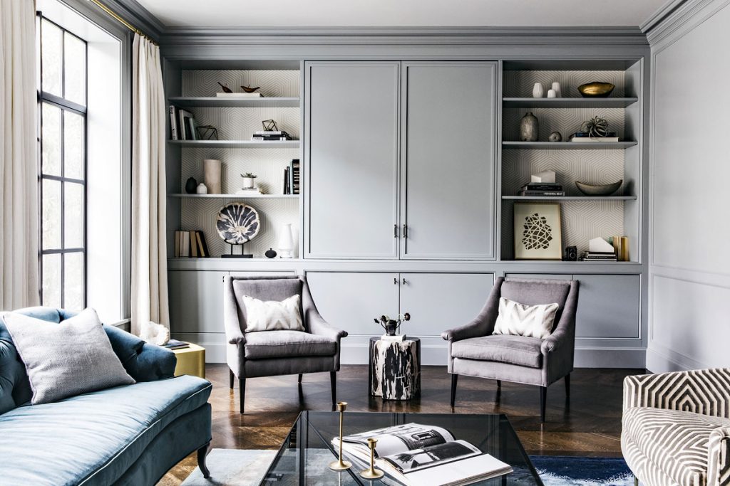 Transitional Style Modern Townhouse with Oversized Windows