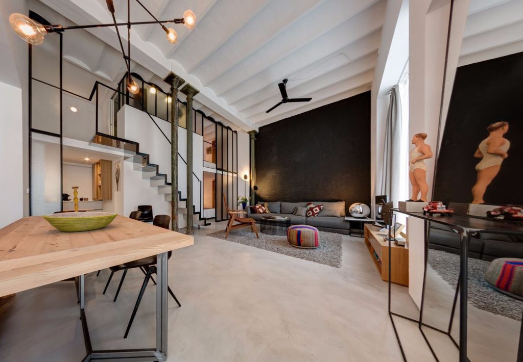 Unique Renovated Loft Apartment in Spain Catered to Tourists ...