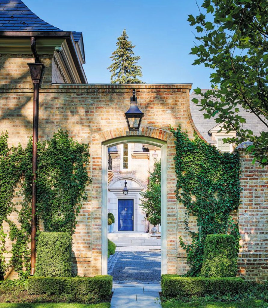 Elegant European Style Country Home with Central Courtyard
