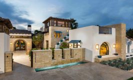 Eclectic Transitional Home Inspired by Spanish Architecture