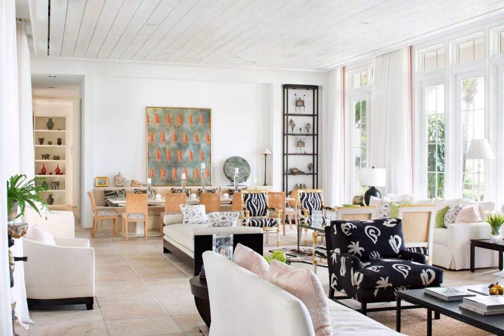 Coastal Home with Anglo-Caribbean Style Tropical Architecture