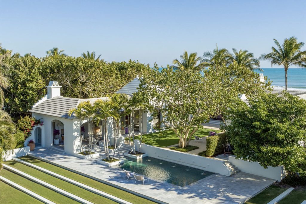 Tropical Oasis: A Breezy Pool Pavilion on South Florida’s Oceanfront