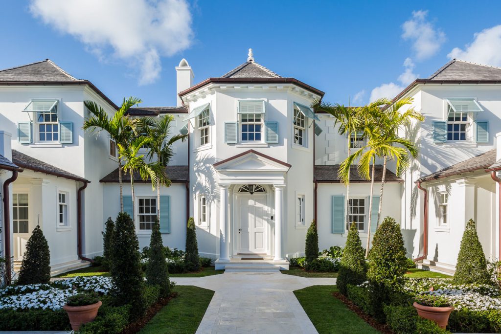 Anglo Caribbean Tropical Style Home with a Palladian Plan