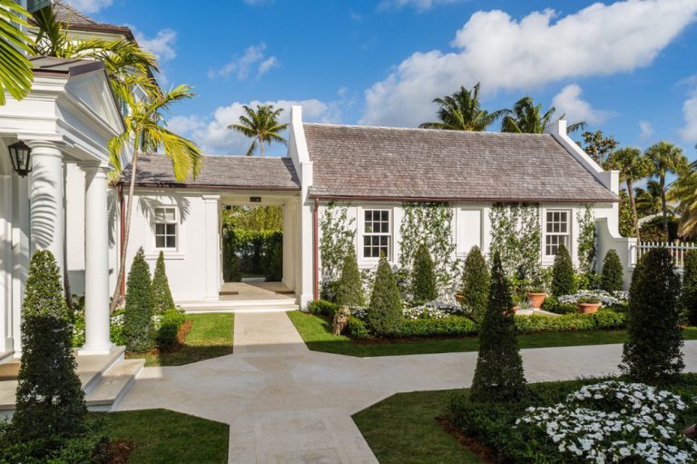 Anglo Caribbean Tropical Style Home with a Palladian Plan
