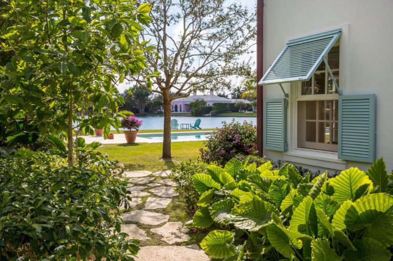 Anglo Caribbean Tropical Style Home with a Palladian Plan