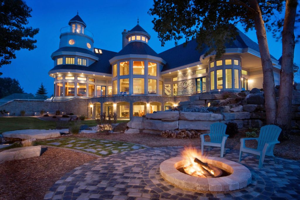 Stunning Lighthouse-Inspired Home on the Edge of Lake Huron