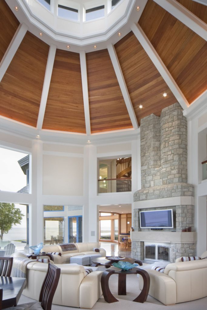 Stunning Lighthouse-Inspired Home on the Edge of Lake Huron