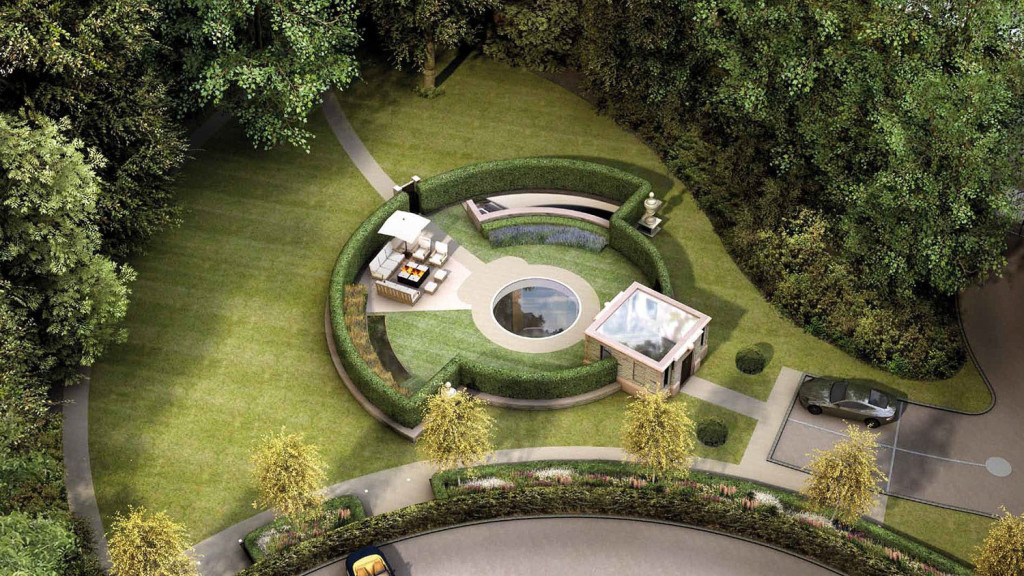 Dramatic Underground House Hidden Under A Landscaped Garden ...