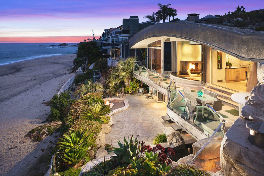 Whimsical Rock House in Laguna Beach