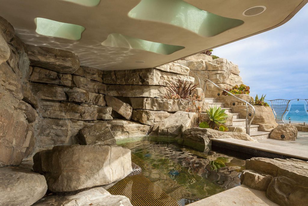 Whimsical Rock House in Laguna Beach