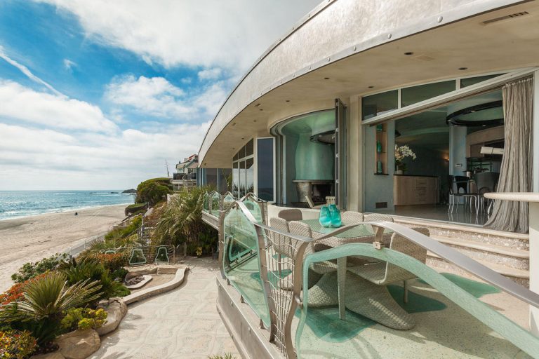 Whimsical Rock House in Laguna Beach