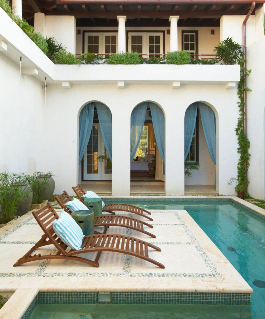 Zen Pool Courtyard House is a Unique Tranquil Hideaway