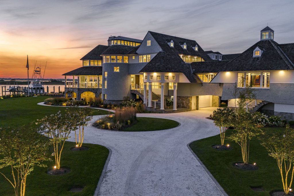 Nautical Themed Bayside Estate with Panoramic Water Views