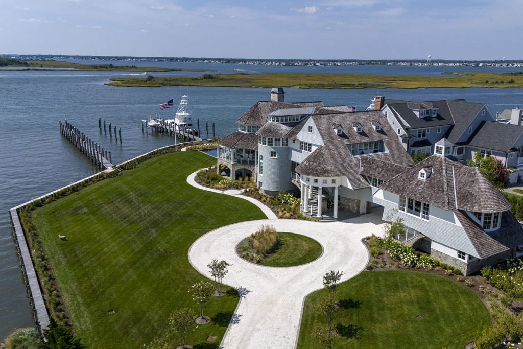 Nautical Themed Bayside Estate with Panoramic Water Views