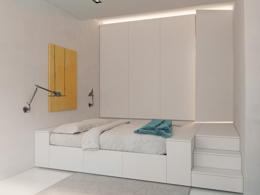 Convertible Apartment With Multi-Functional Elements | iDesignArch ...