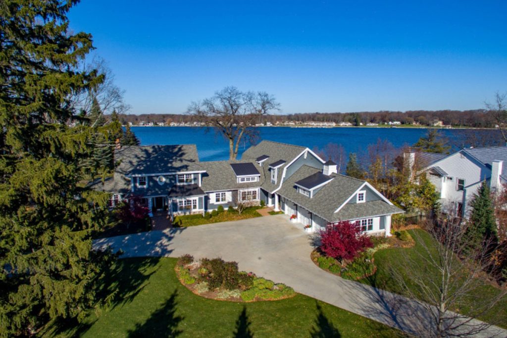 Lakeside Village Dream Home on a Bay Hill in Spring Lake
