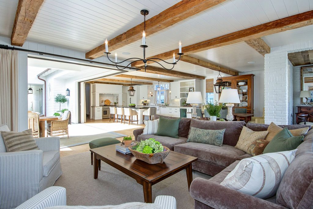 Farmhouse Style Beach Cottage with Open Concept Living