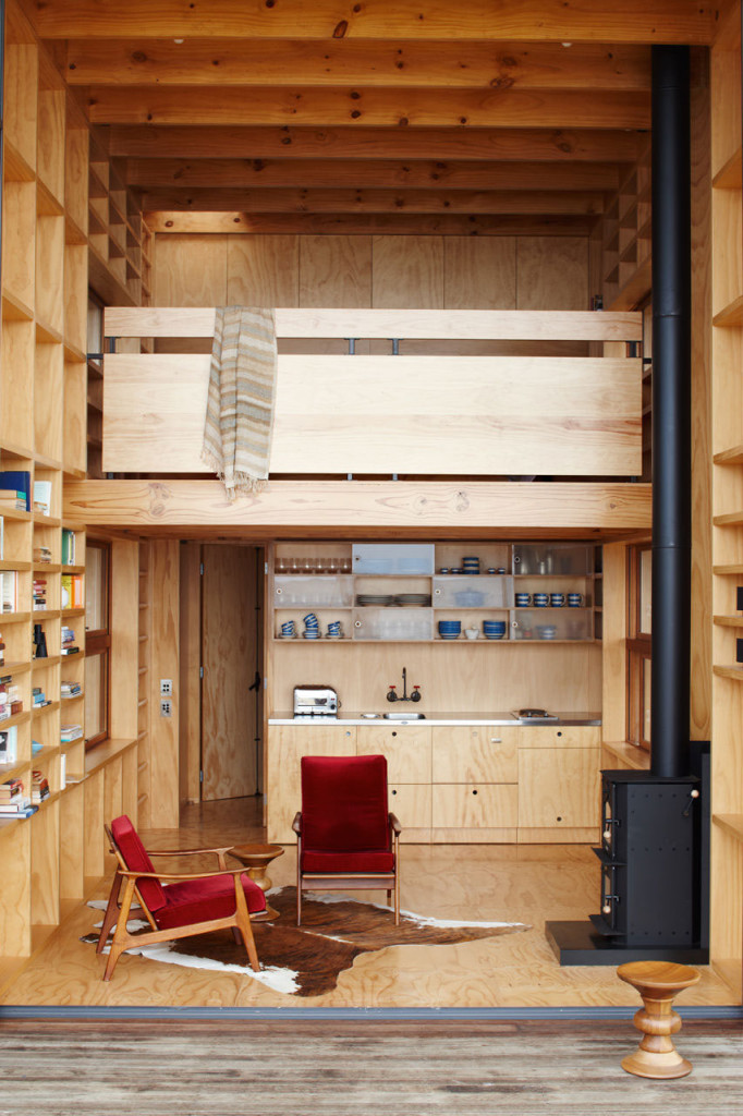Whangapoua Movable Beach Hut On Sleds | iDesignArch | Interior Design ...